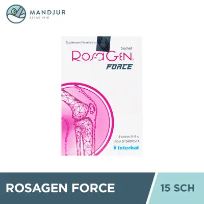 Rosagen Force 8 g 15 Sachet — Apotek Mandjur