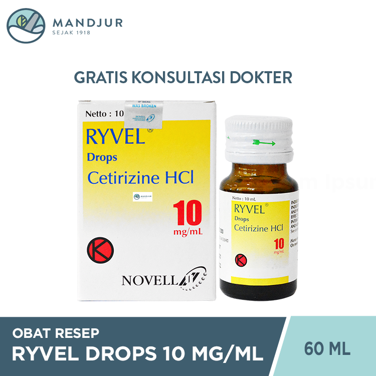 Ryvel Drops 10 ML — Apotek Mandjur