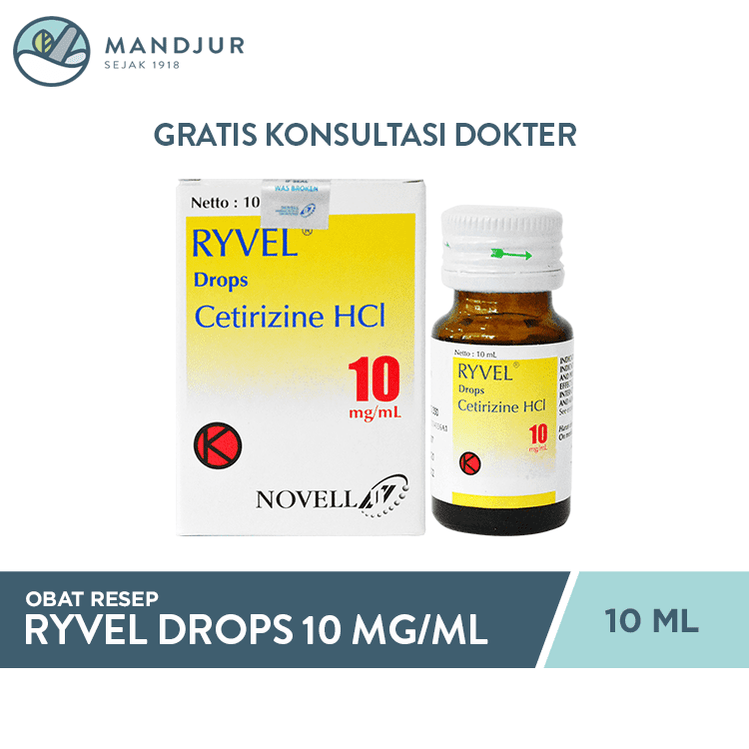 Ryvel Drops 10 ML — Apotek Mandjur