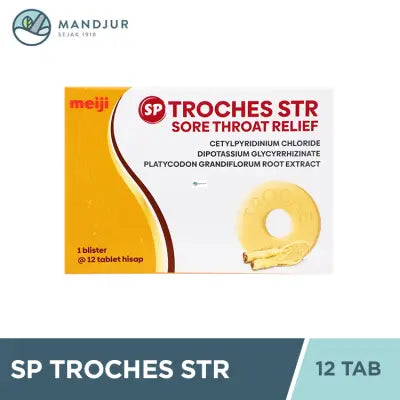Tablet Hisap SP Troches STR 12 Tablet — Apotek Mandjur