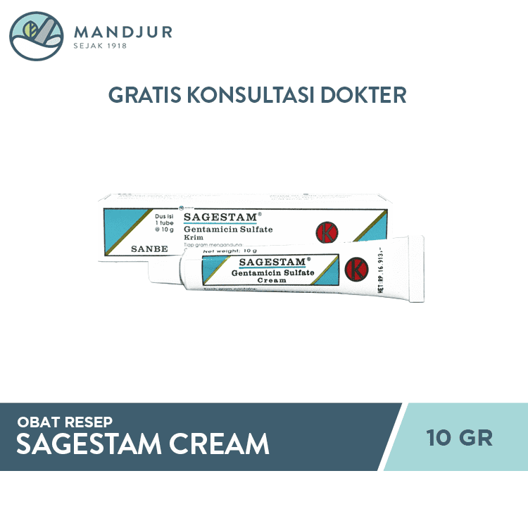 Sagestam 0.1% Cream 10 Gram — Apotek Mandjur
