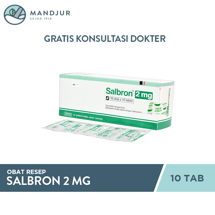 Salbron 2 Mg 10 Tablet — Apotek Mandjur