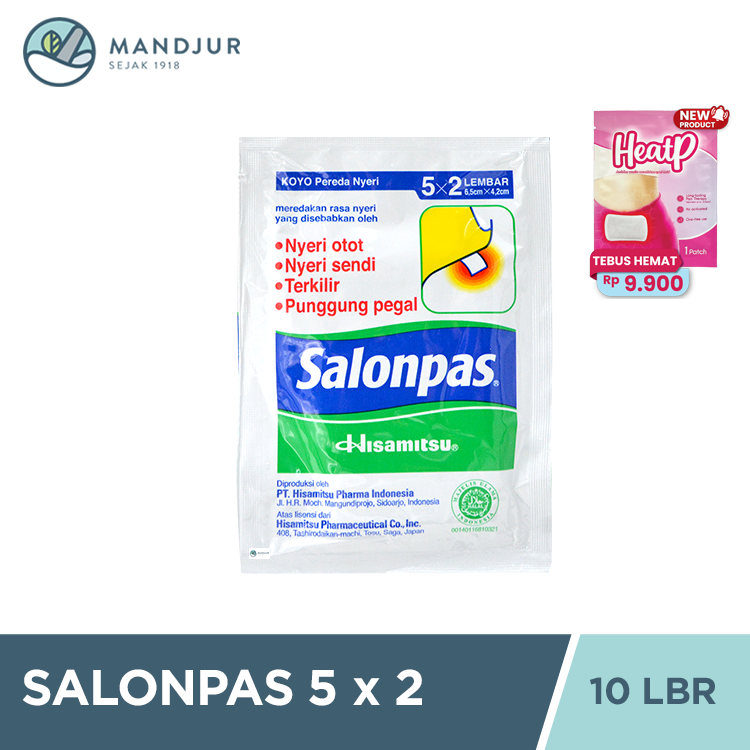 Salonpas Koyo Isi 5 x 2 Lembar - Koyo Pereda Nyeri Otot dan Sendi ...