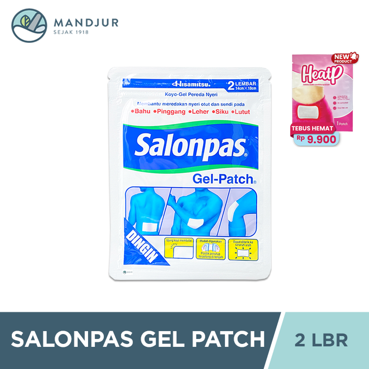 Salonpas Gel Patch 2 lembar — Apotek Mandjur