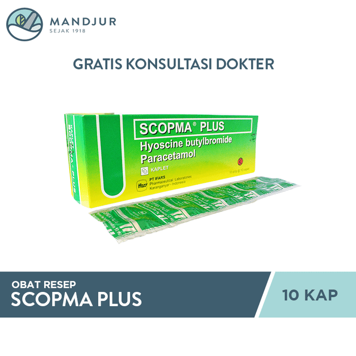 Scopma Plus 10 Kaplet — Apotek Mandjur