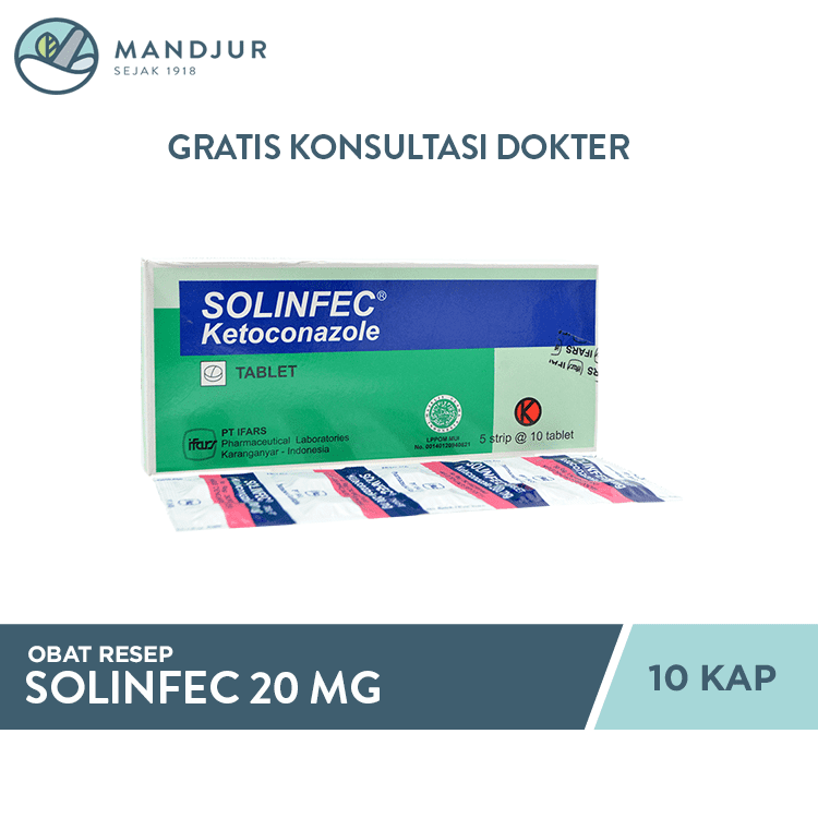 Solinfec 200 mg 10 Tablet — Apotek Mandjur
