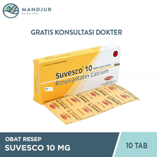 Suvesco 10 Mg 10 Tablet — Apotek Mandjur