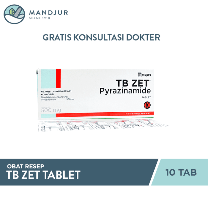 TB Zet 10 Tablet — Apotek Mandjur