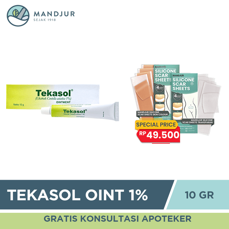 Tekasol Oint 1% 10 G — Apotek Mandjur