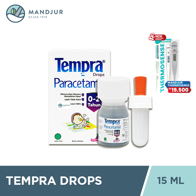 Tempra Drops 15 ML — Apotek Mandjur