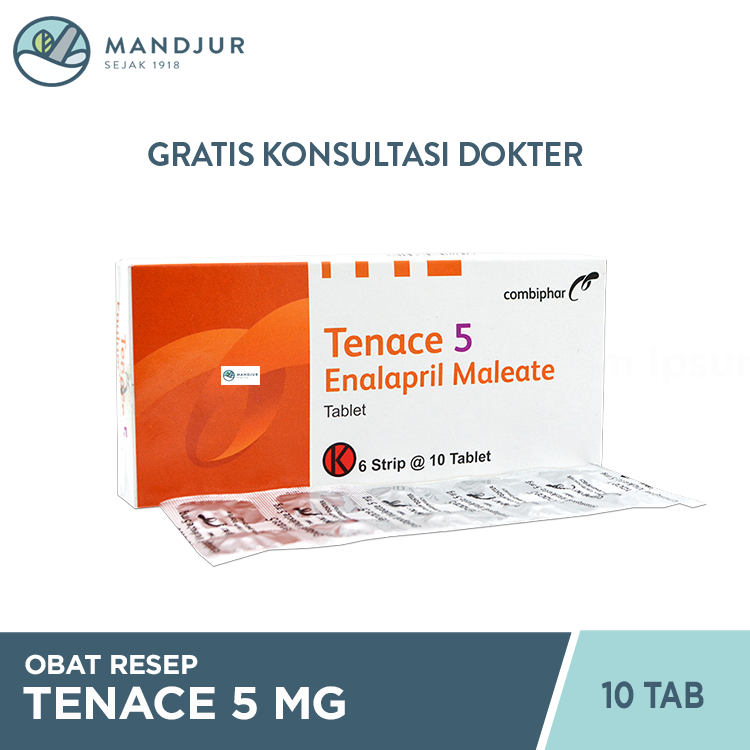 Tenace 5 Mg 10 Tablet — Apotek Mandjur
