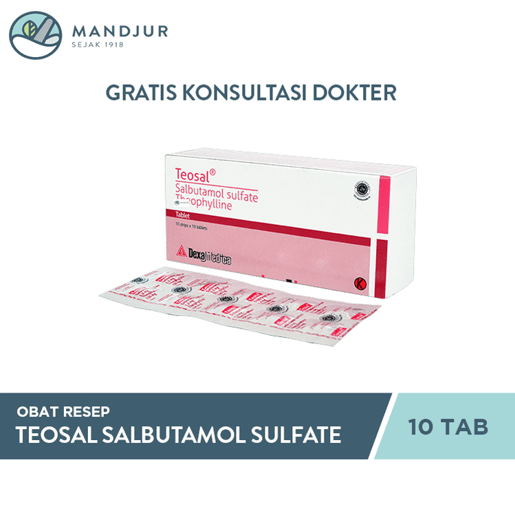 Teosal 10 Tablet — Apotek Mandjur