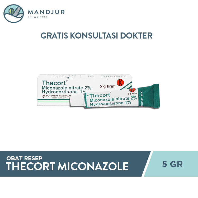 Thecort 2% Cream 5 Gram — Apotek Mandjur
