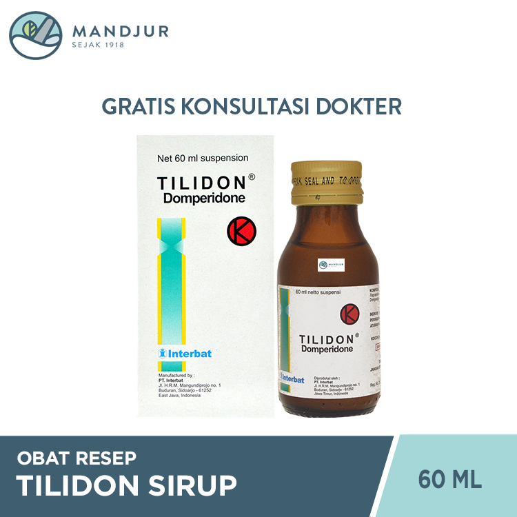 Tilidon Sirup 60 ml — Apotek Mandjur