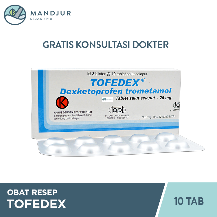 Tofedex 10 Tablet — Apotek Mandjur