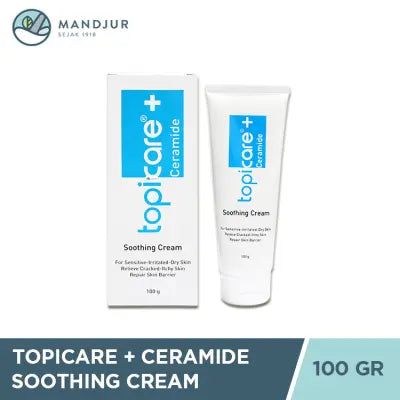 Topicare + Ceramide Soothing Cream 100 Gr — Apotek Mandjur