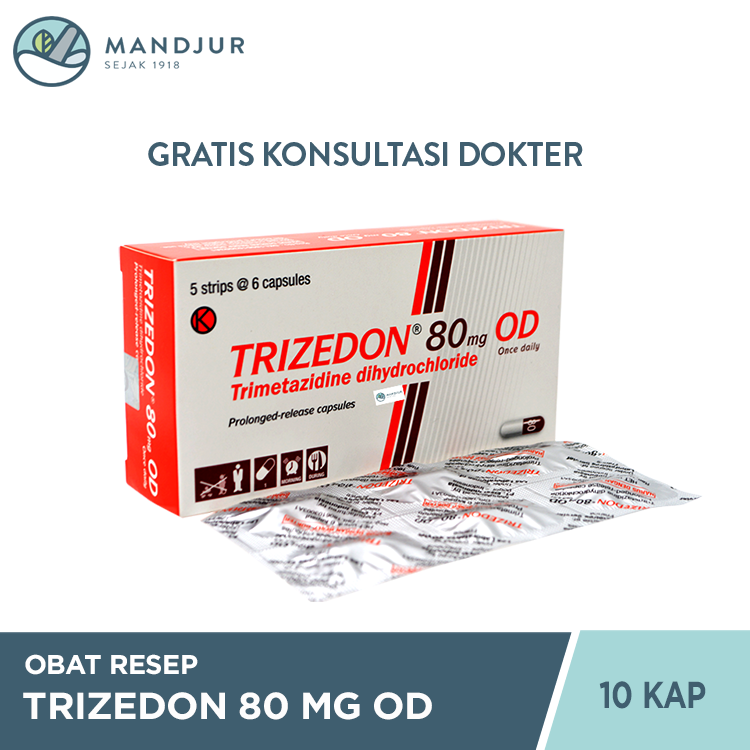 Trizedon 80 Mg OD 6 Kapsul — Apotek Mandjur