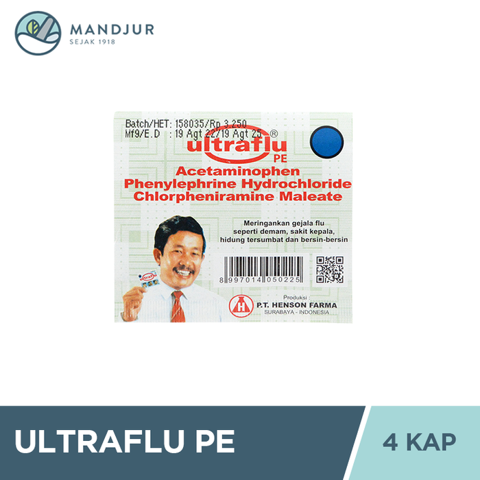Ultraflu PE 4 Tablet — Apotek Mandjur