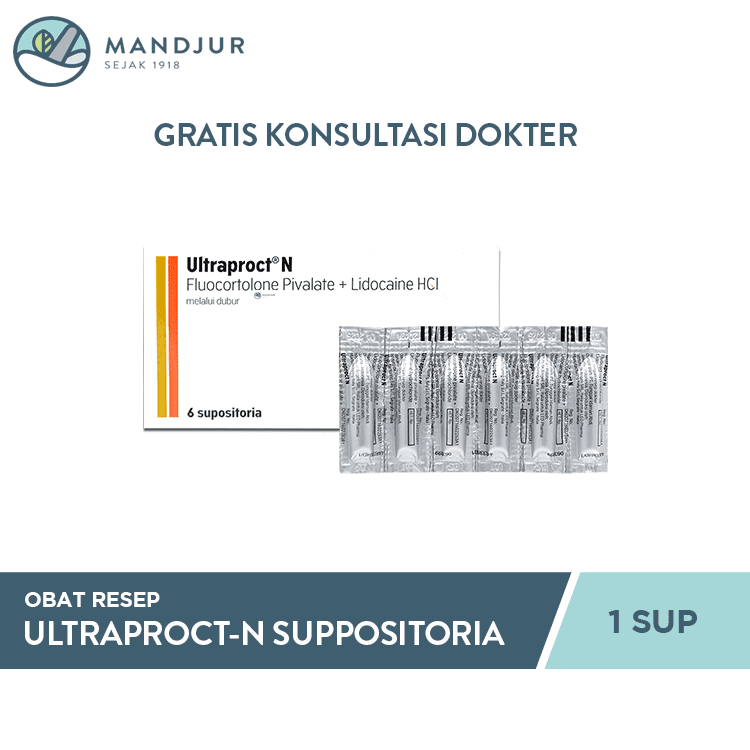 Ultraproct-N Suppositoria — Apotek Mandjur