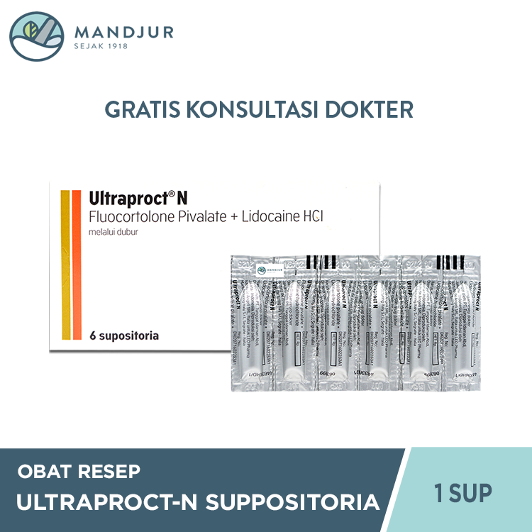 Ultraproct-N Suppositoria — Apotek Mandjur