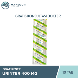 Urinter 400 Mg 10 Kapsul — Apotek Mandjur