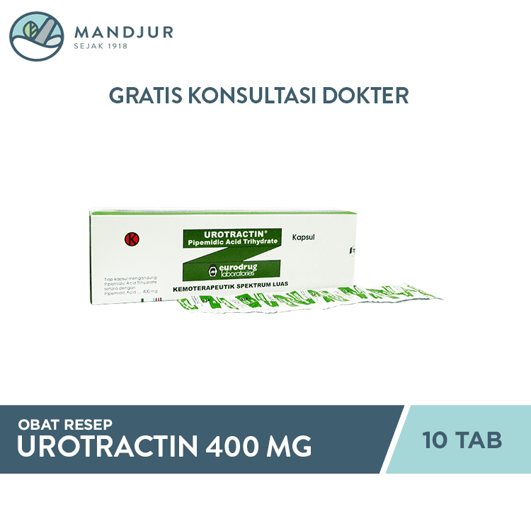 Urotractin 400 Mg Strip 10 Kapsul — Apotek Mandjur