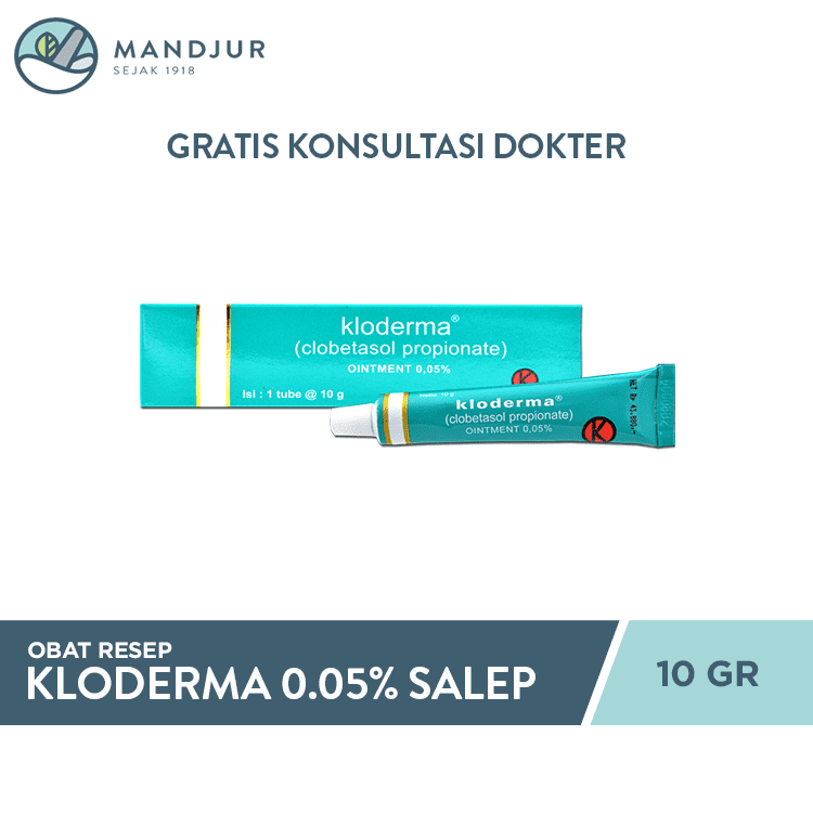 Kloderma 0.05% Salep 10 G — Apotek Mandjur