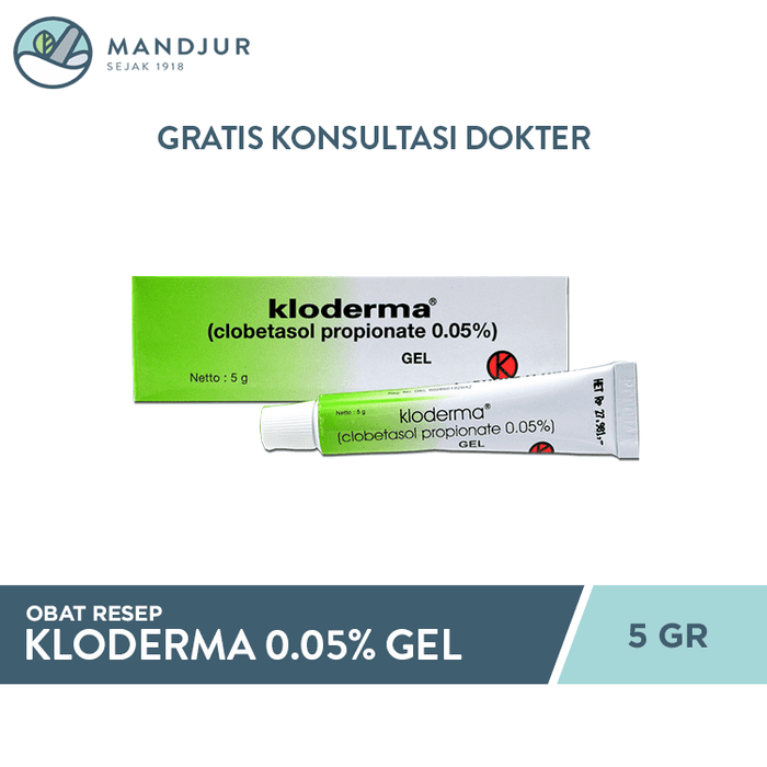 Kloderma Gel 0.05% 5 g — Apotek Mandjur