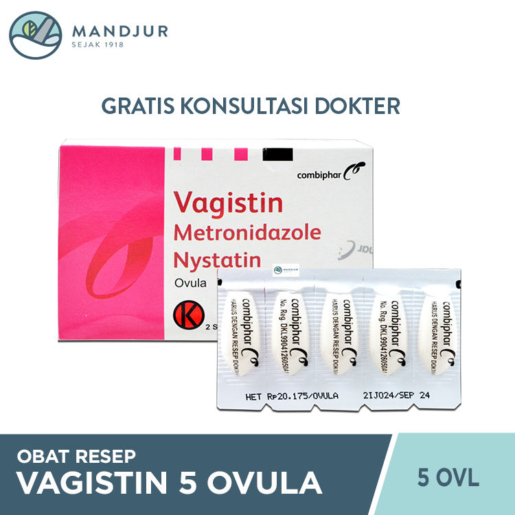 Vagistin 5 Ovula — Apotek Mandjur