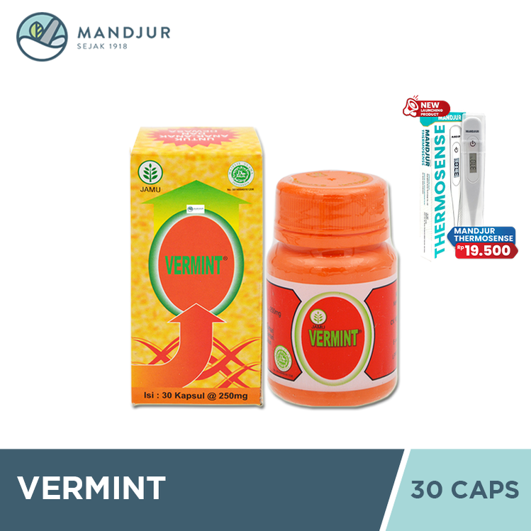 Vermint 30 Kapsul — Apotek Mandjur