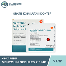 Ventolin Nebules 2.5 Mg 5 Ampul — Apotek Mandjur