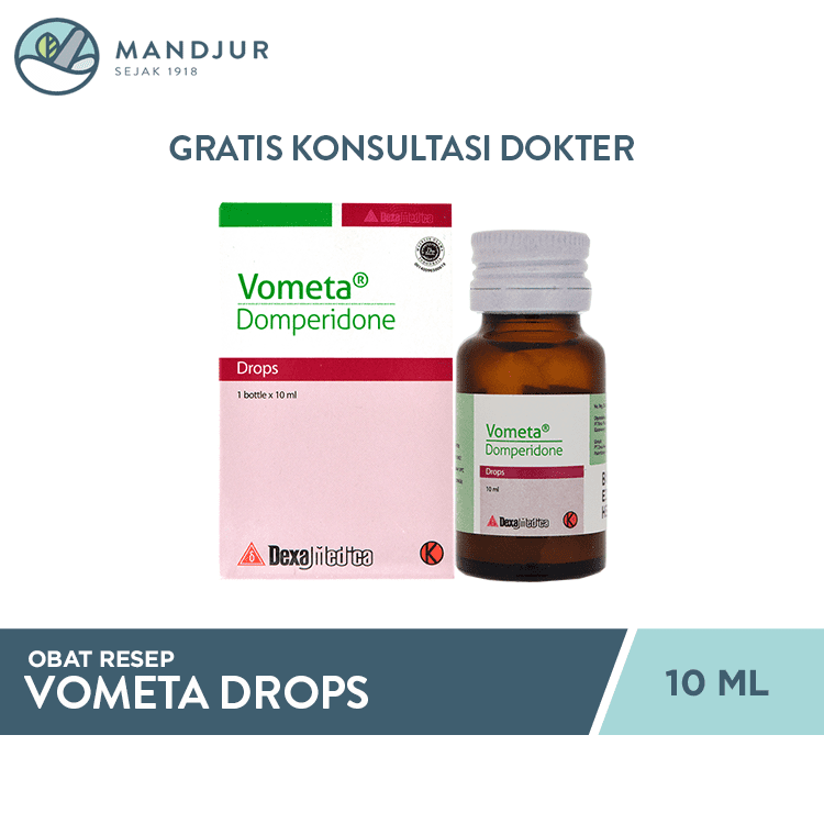 Vometa Drops 10 mL — Apotek Mandjur