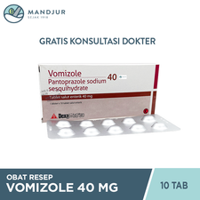 Vomizole 40 Mg 10 Tablet — Apotek Mandjur