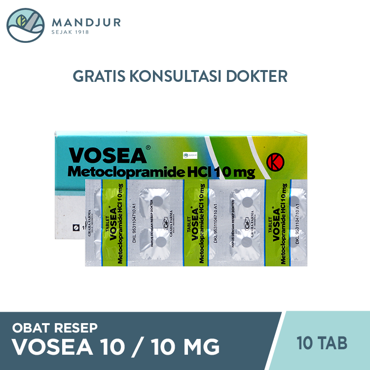 Vosea 10 mg 10 Tablet — Apotek Mandjur