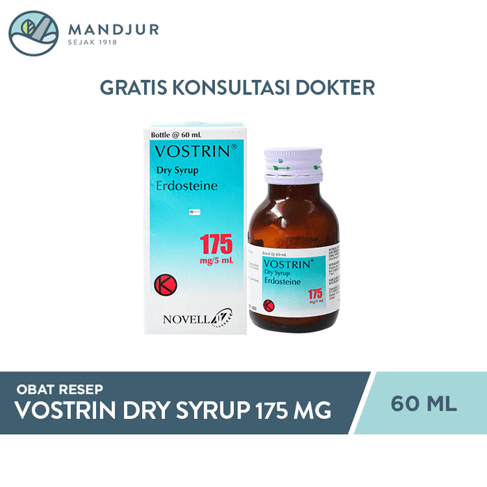 Vostrin Sirup 60 ML — Apotek Mandjur
