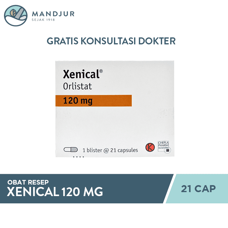 Xenical 120 Mg 21 Kapsul — Apotek Mandjur