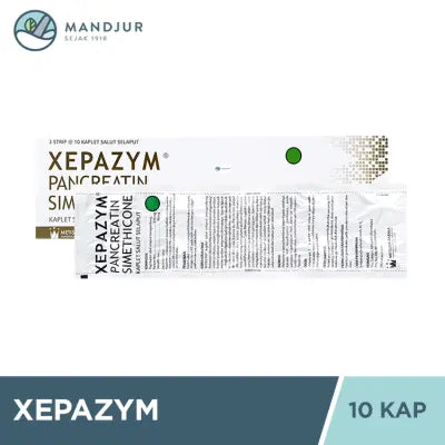 Xepazym Strip 10 Kaplet — Apotek Mandjur
