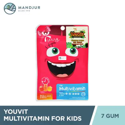 Youvit Multivitamin For Kids Sachet — Apotek Mandjur
