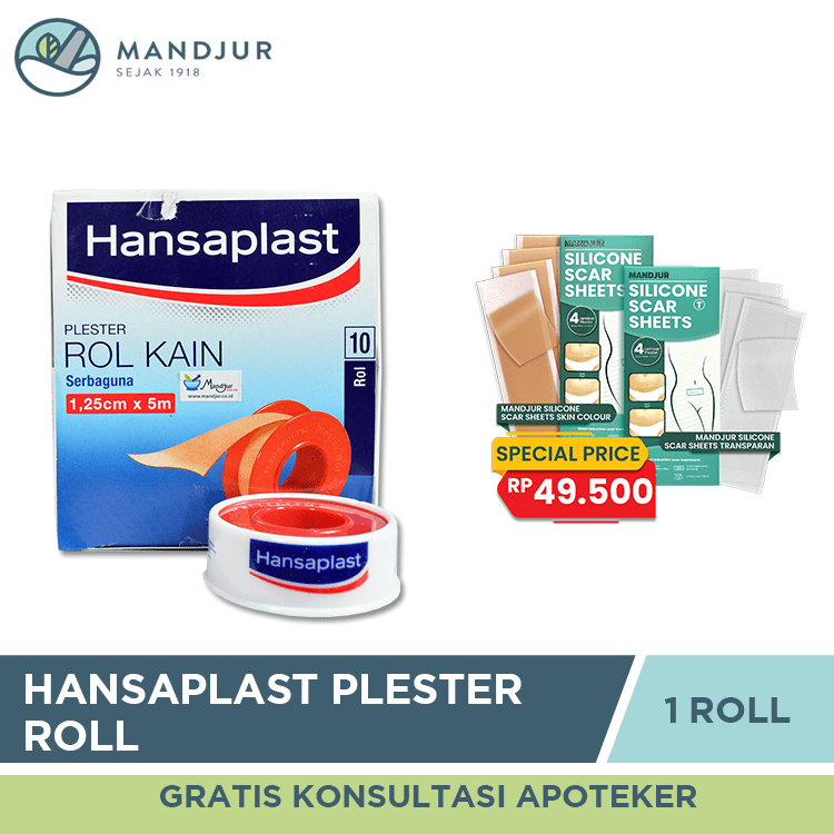 Hansaplast Plaster Roll — Apotek Mandjur