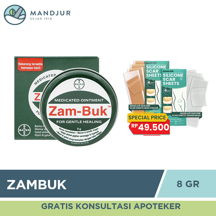 Zambuk Medicated Ointment 8 Gr — Apotek Mandjur