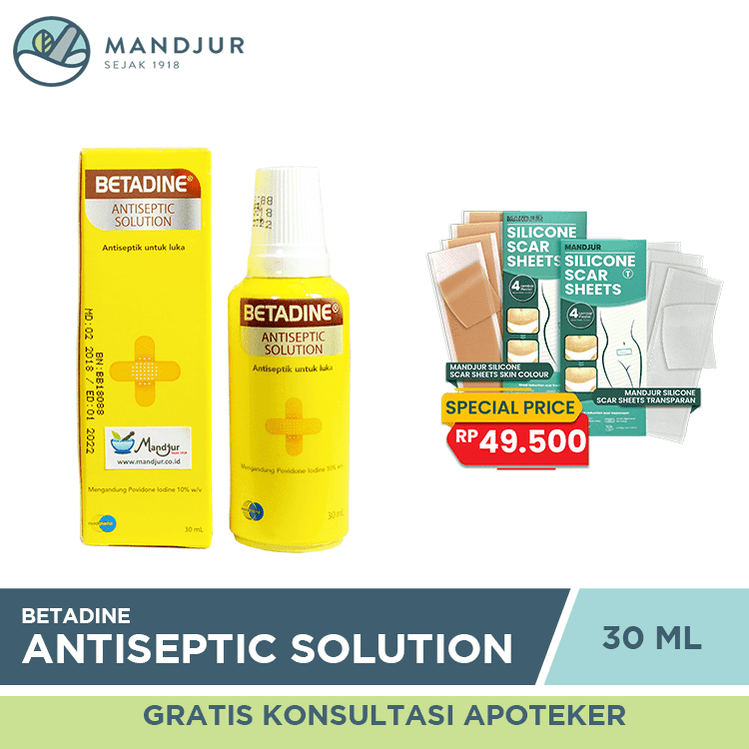 Betadine - 30 ML — Apotek Mandjur