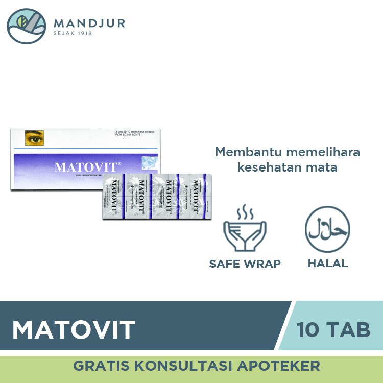 Matovit 10 Tablet — Apotek Mandjur
