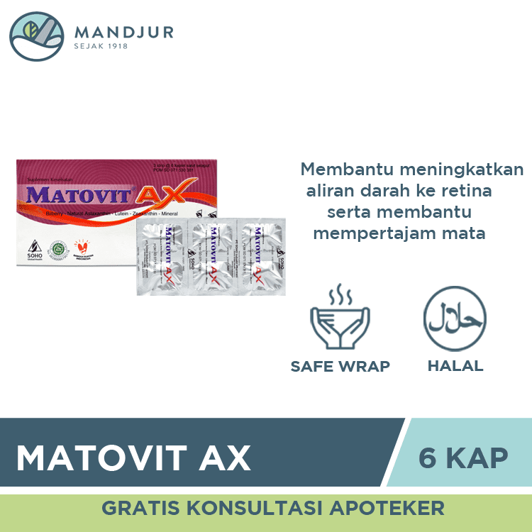 Matovit AX 6 Tablet — Apotek Mandjur