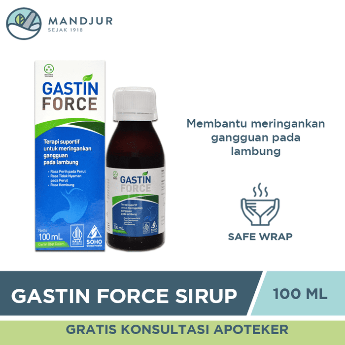 Gastin Force Sirup 100 ML — Apotek Mandjur