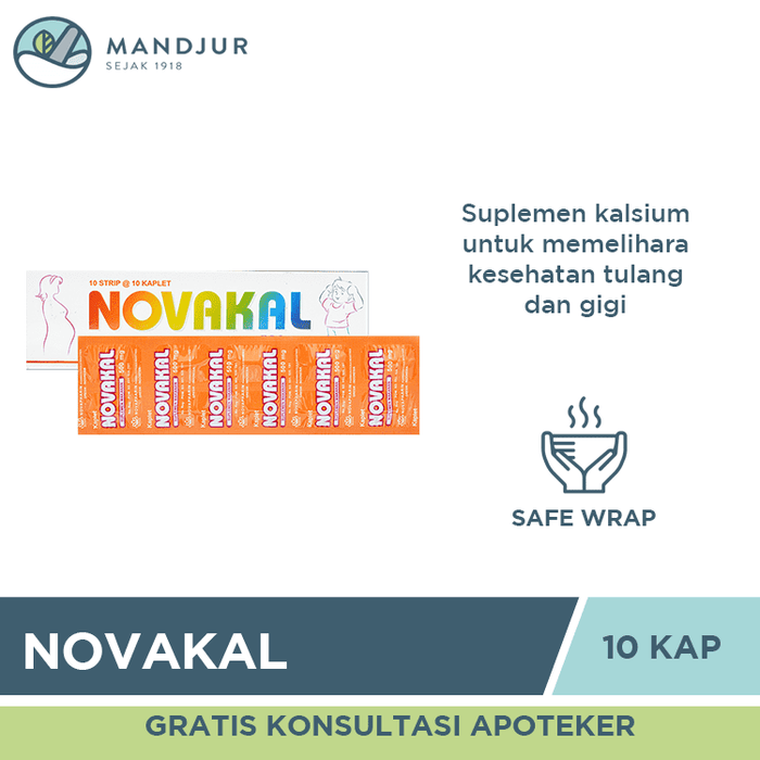 Novakal 500 Mg 10 Kaplet — Apotek Mandjur