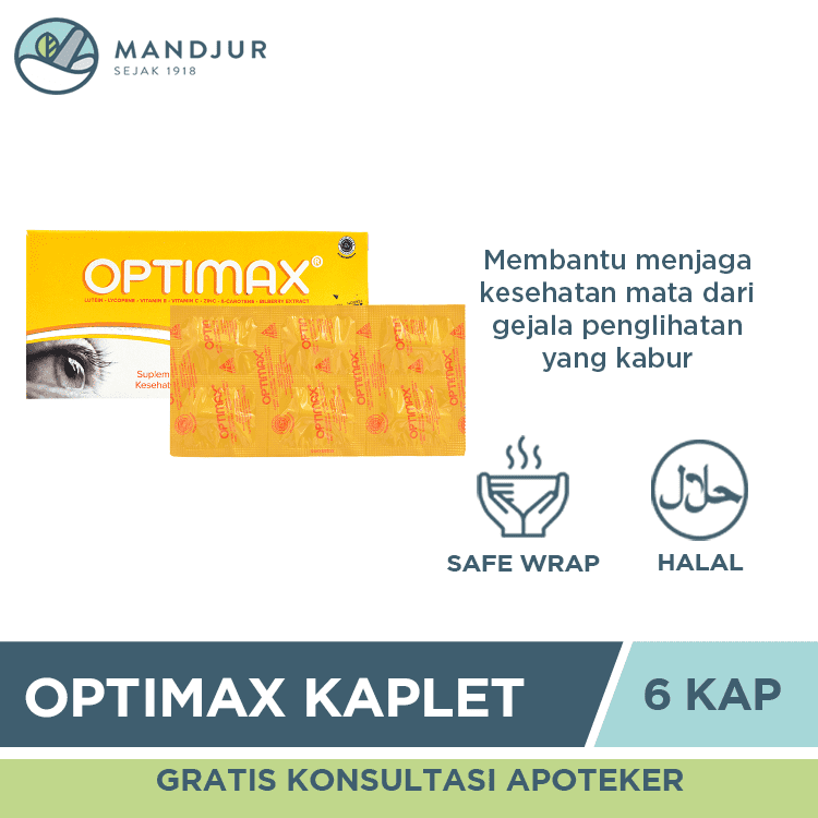 Optimax 6 Kaplet — Apotek Mandjur