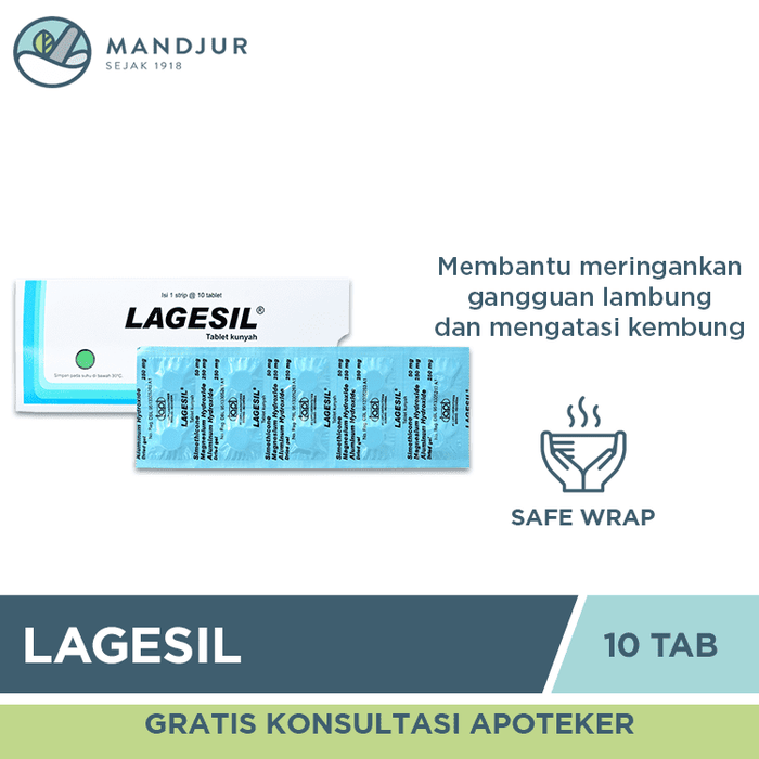 Lagesil 10 Tablet — Apotek Mandjur