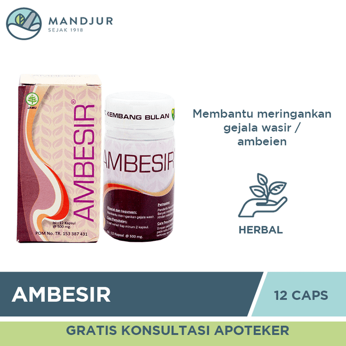 Ambesir 12 Kapsul — Apotek Mandjur