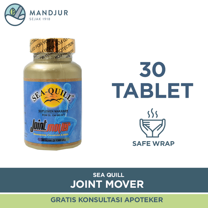 Sea Quill Joint Mover 30 Tablet — Apotek Mandjur