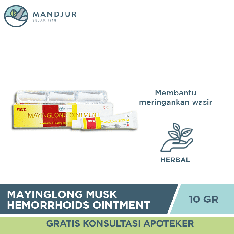 Mayinglong Musk Hemorrhoids Ointment — Apotek Mandjur